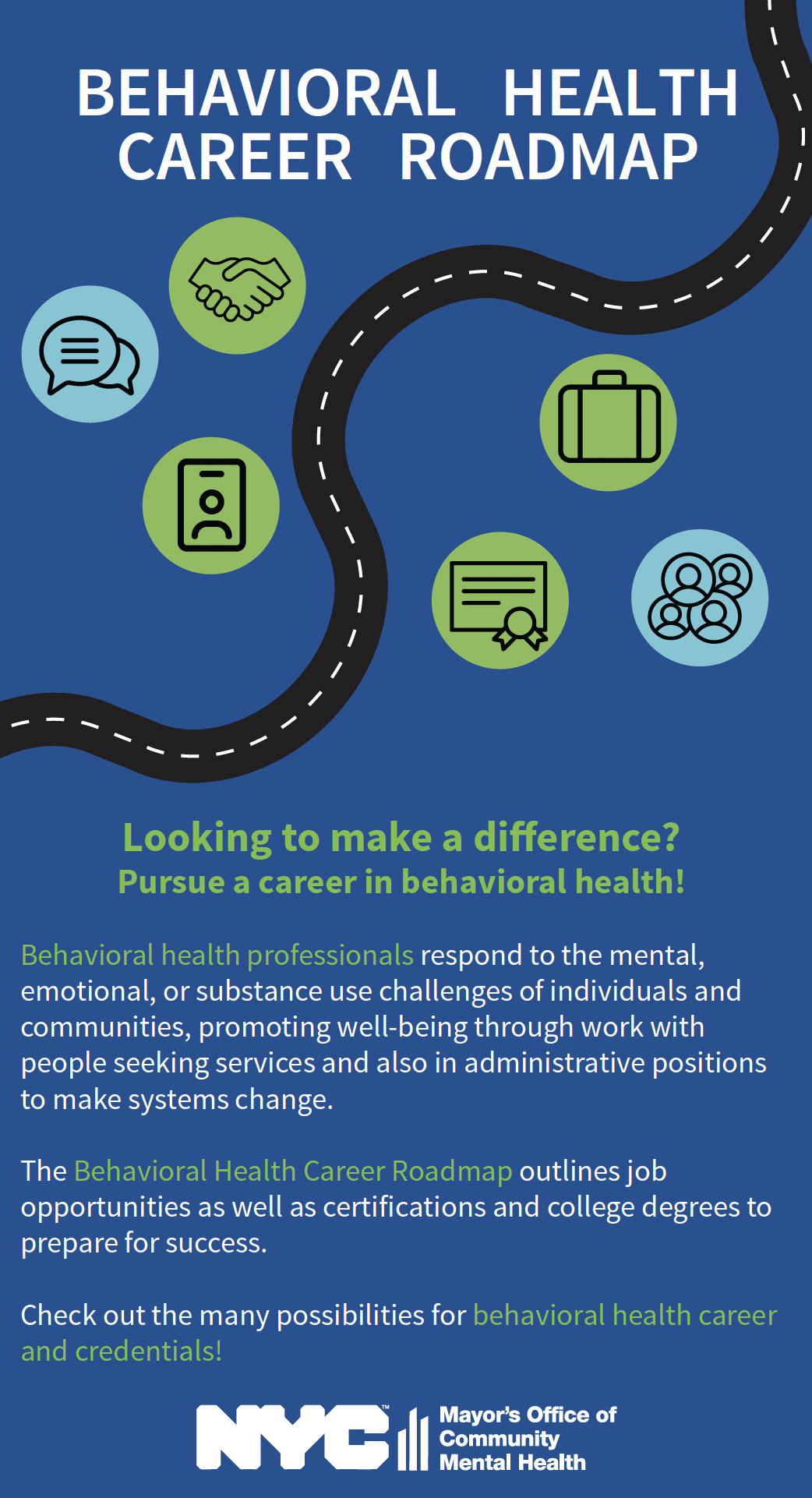 Behavioral Health Workforce - Career Roadmap - Mayor's Office of ...